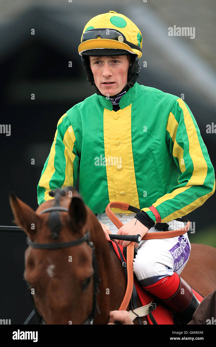 Horse Racing - Southwell Racecourse. Sam Twiston-Davies, Jockey Stock ...
