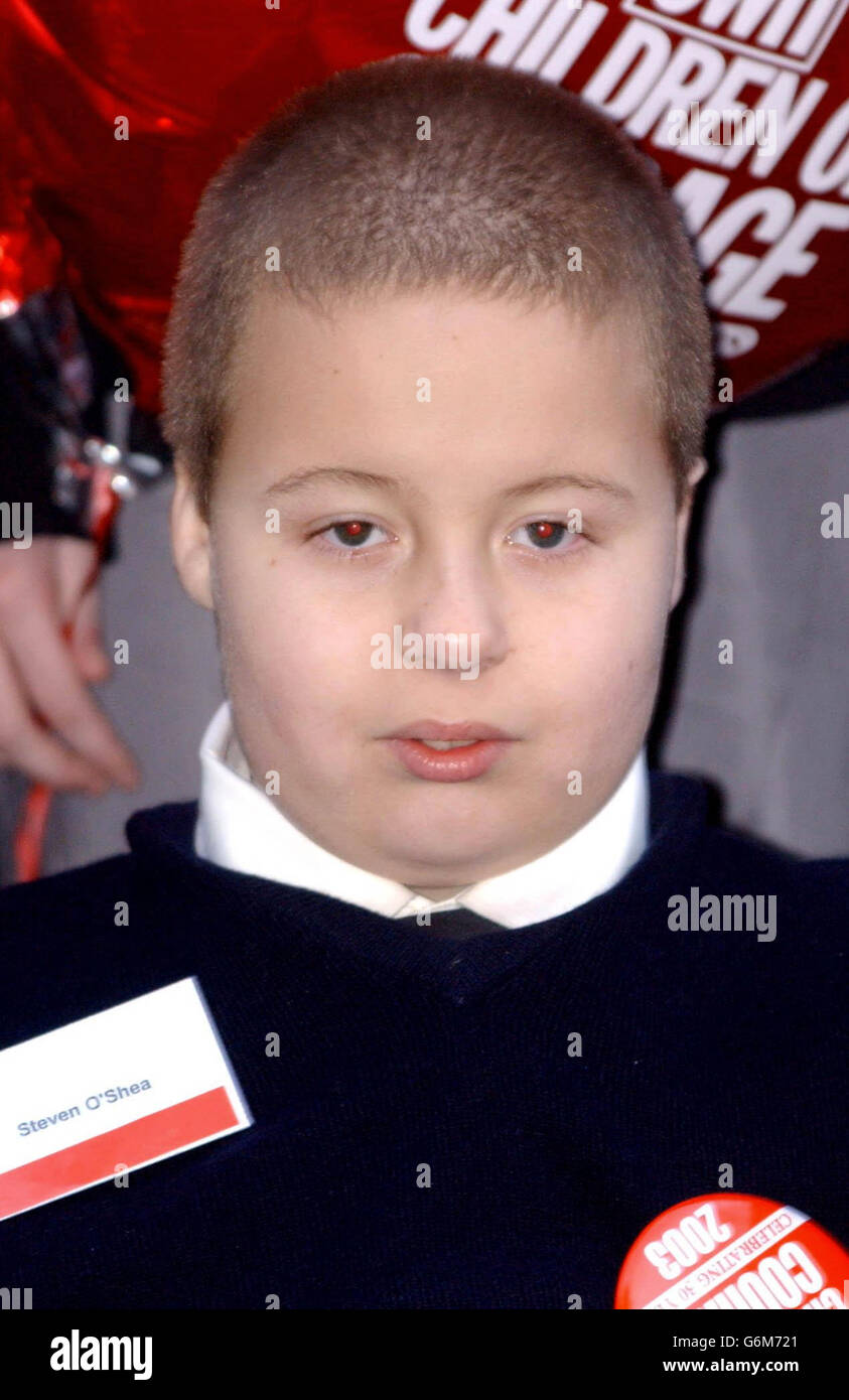 Steven O'Shea "Women's Own Children of Courage Award Stock Photo - Alamy