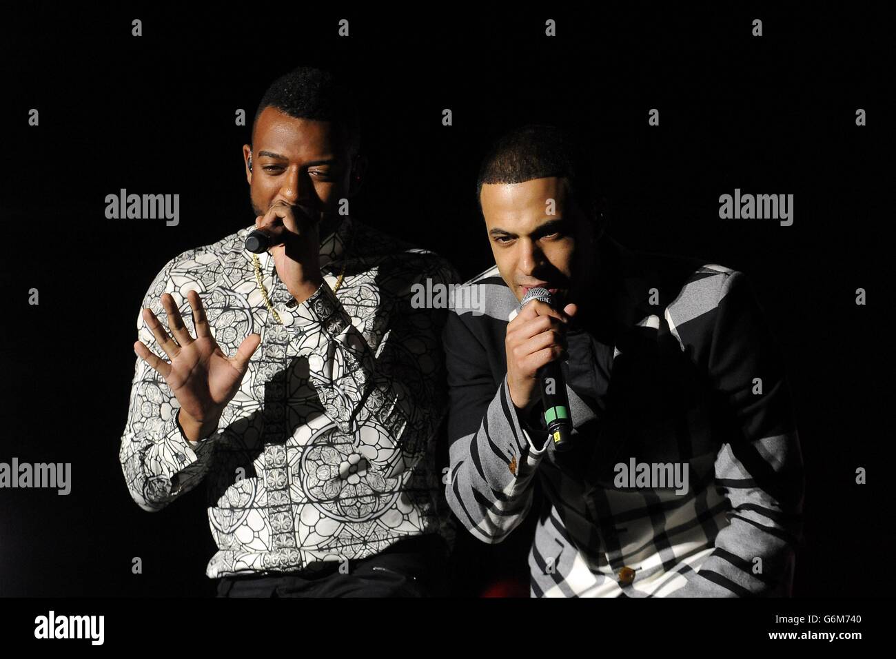 Jls left to right marvin humes hi-res stock photography and images - Alamy