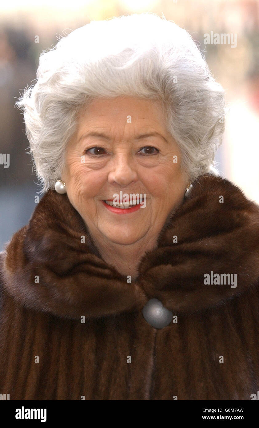 Betty boothroyd hi-res stock photography and images - Alamy