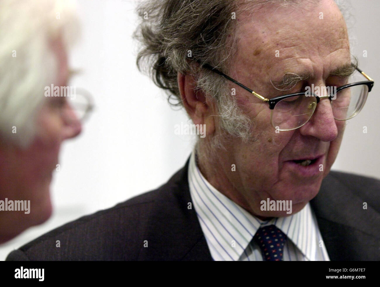 Henry Barron meets Pat Fay Stock Photo - Alamy