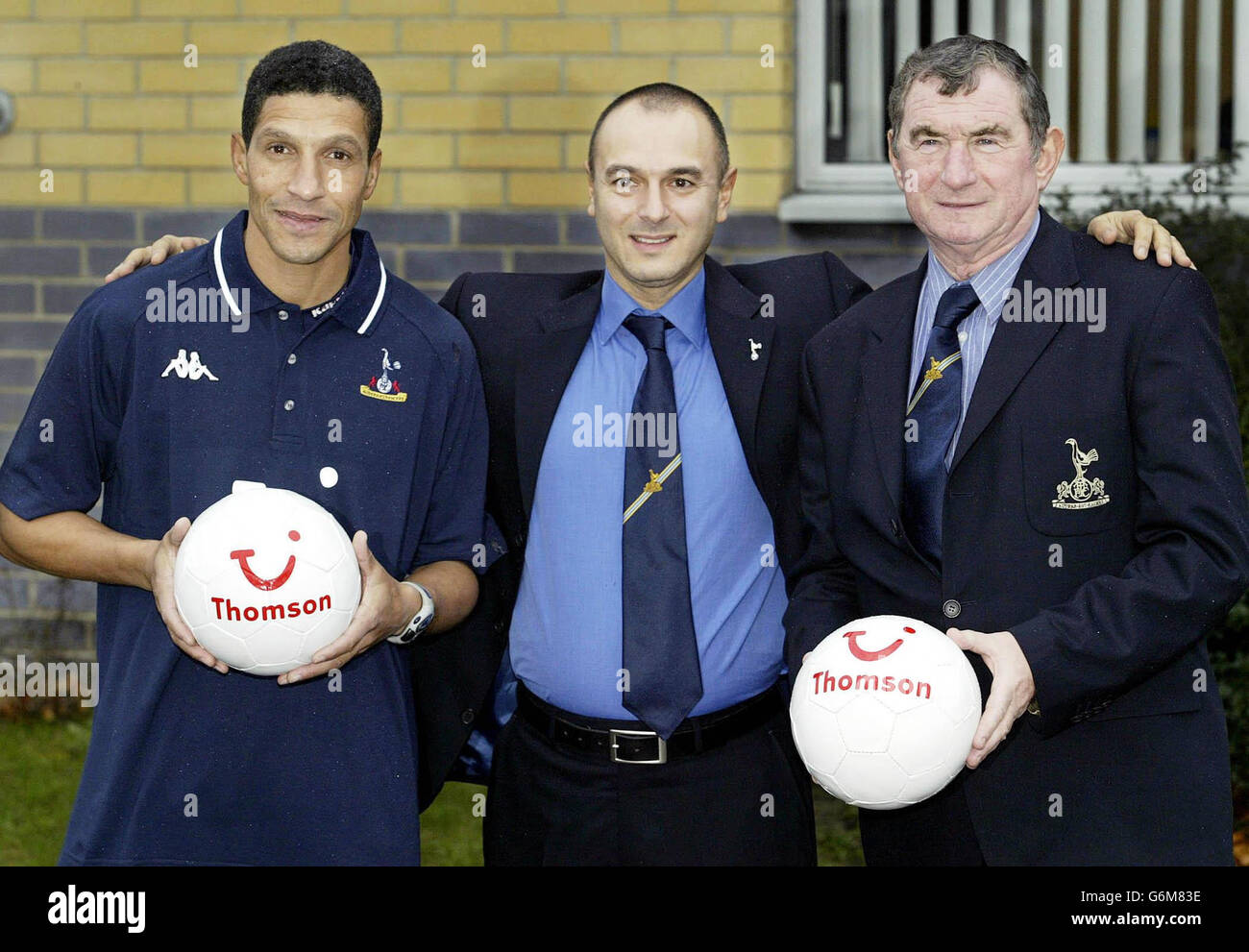 Tottenham hotspur director of football david pleat hi-res stock ...