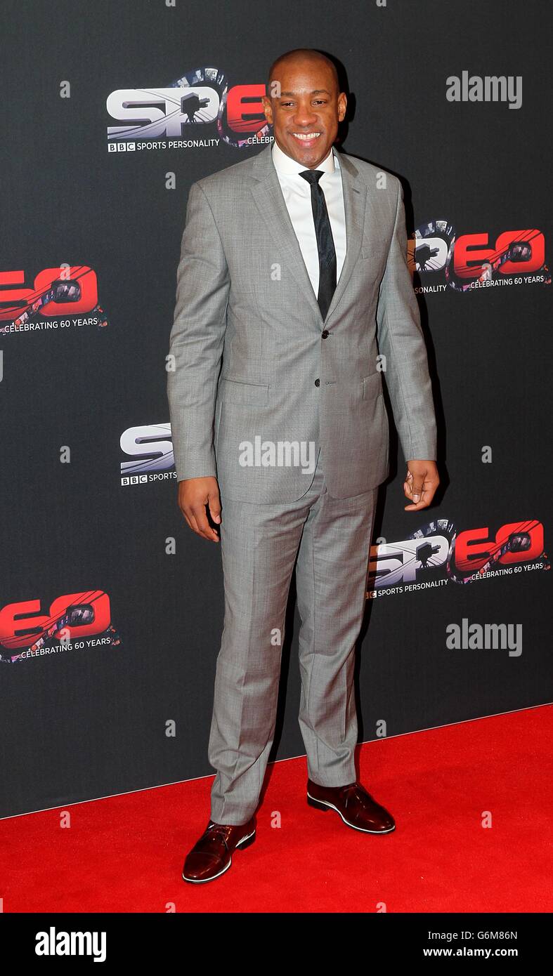 Dion dublin arriving sports personality year awards 2013 hi-res stock ...