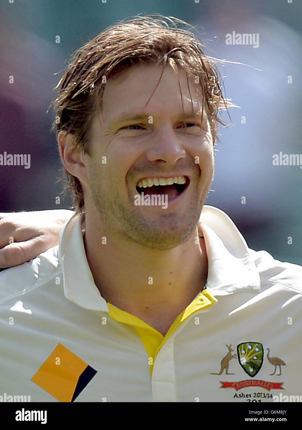 Australia's Shane Watson during Test Match at the Adelaide Oval ...