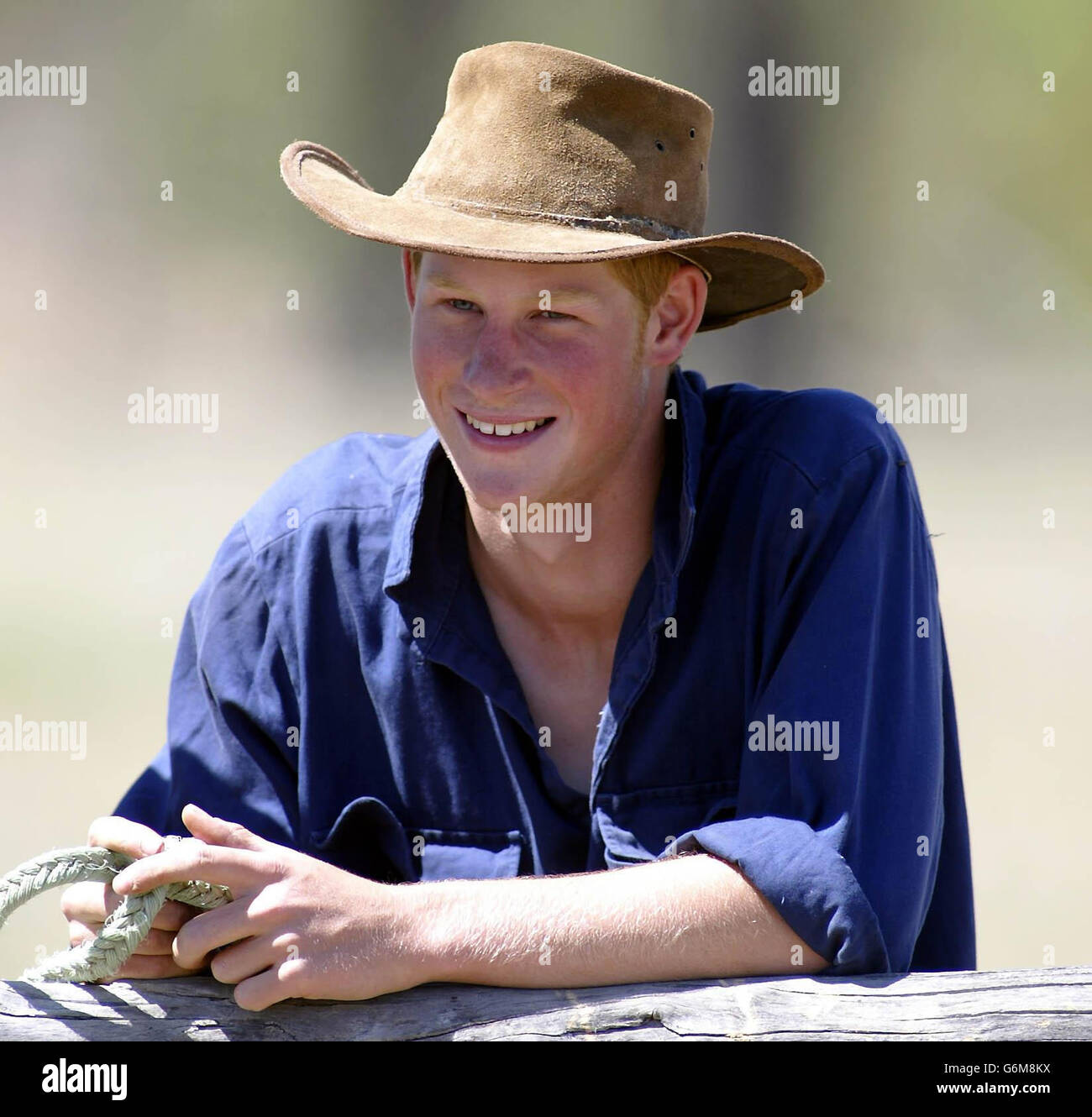 Prince Harry poses for photographers after riding his horse Guardsman ...