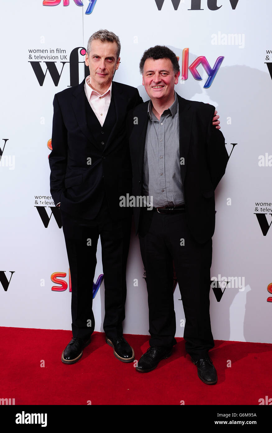 Peter Capaldi and Steven Moffat attending the Sky Women in Film ...
