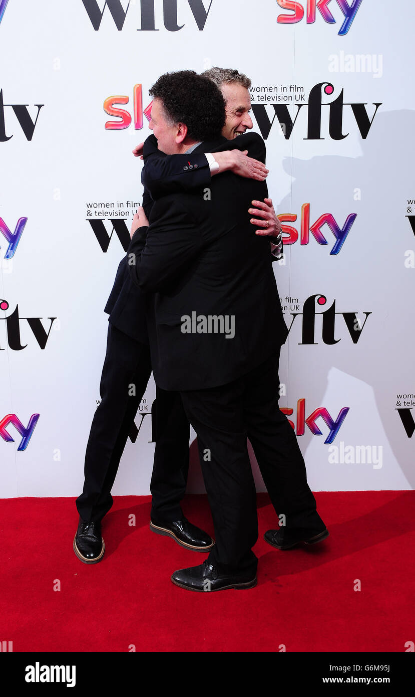 Peter Capaldi and Steven Moffat attending the Sky Women in Film ...