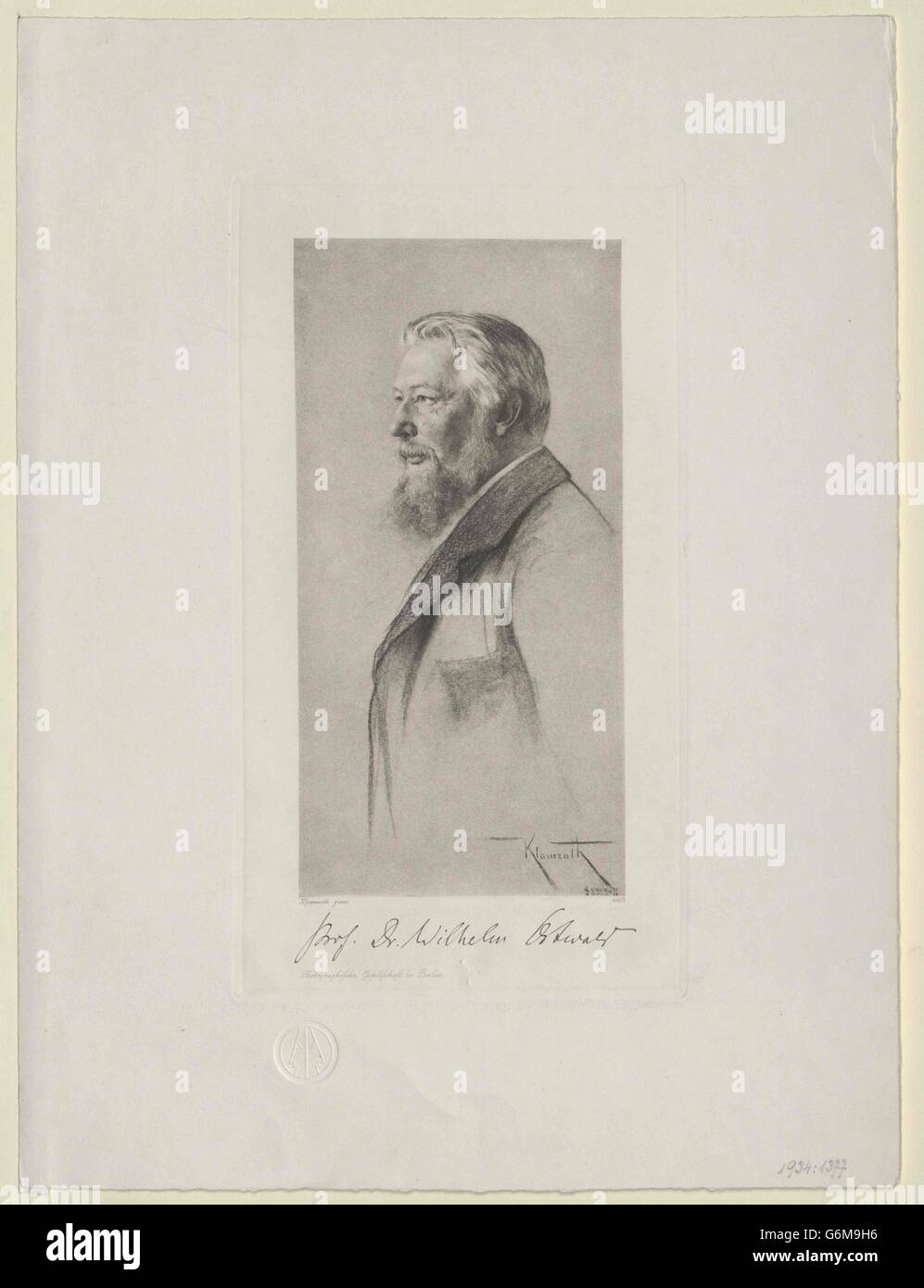 Wilhelm ostwald hi-res stock photography and images - Alamy