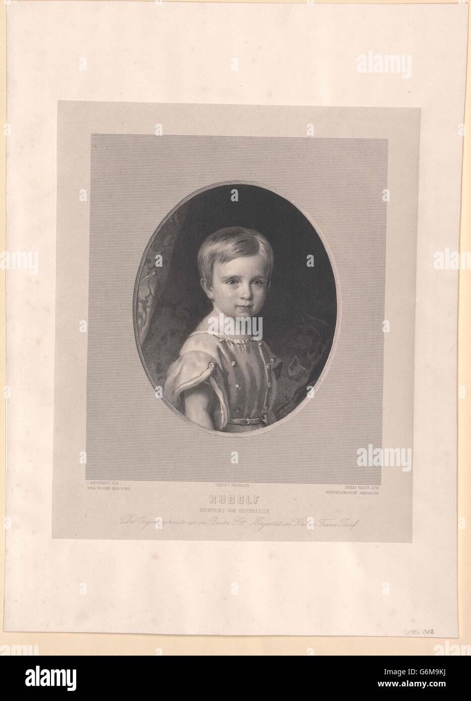 Archduke rudolf crown prince austria hi-res stock photography and ...