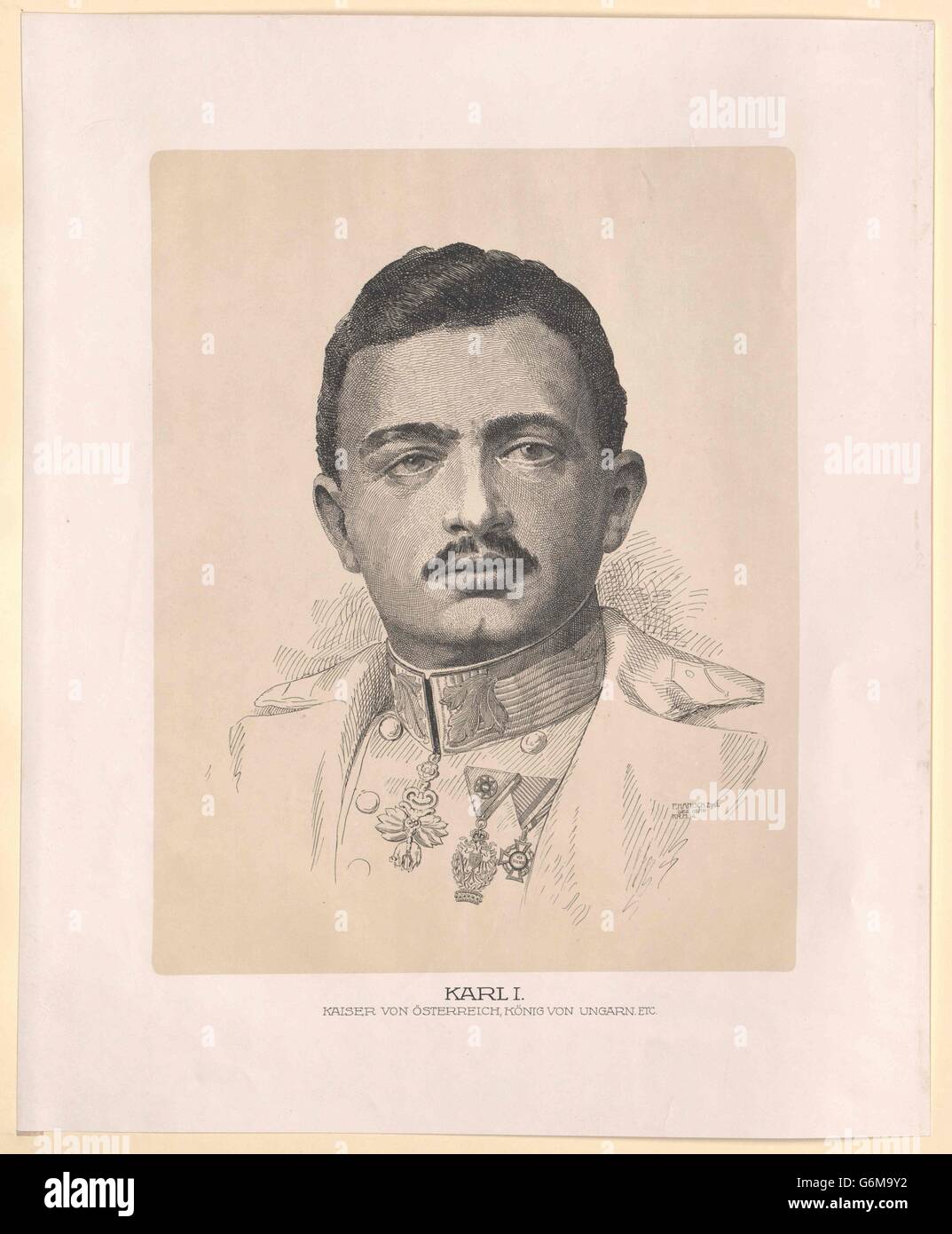 Kaiser karl i von österreich hi-res stock photography and images - Alamy