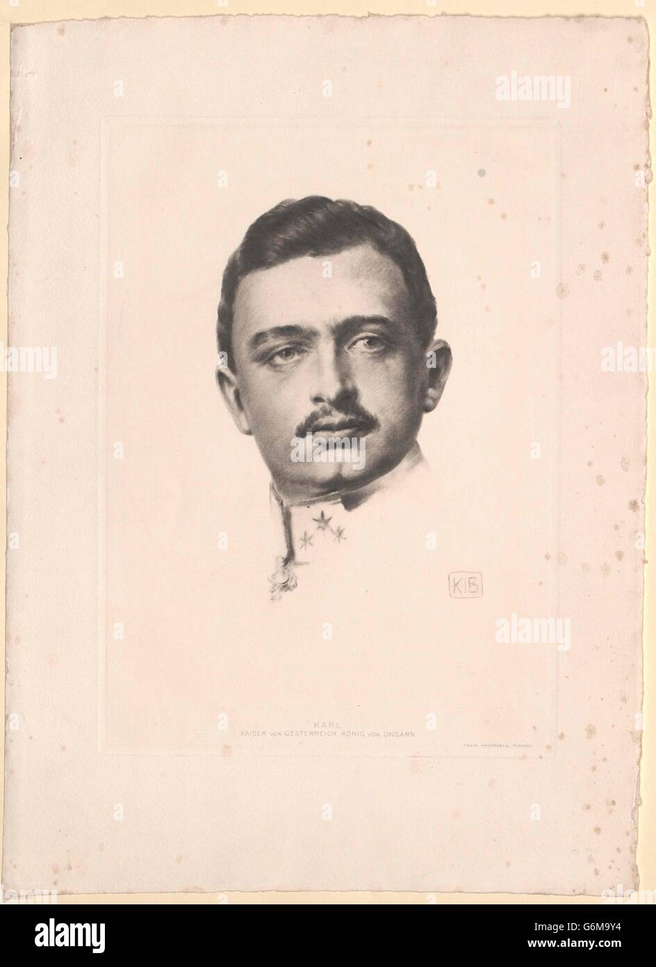 Kaiser karl i von österreich hi-res stock photography and images - Alamy