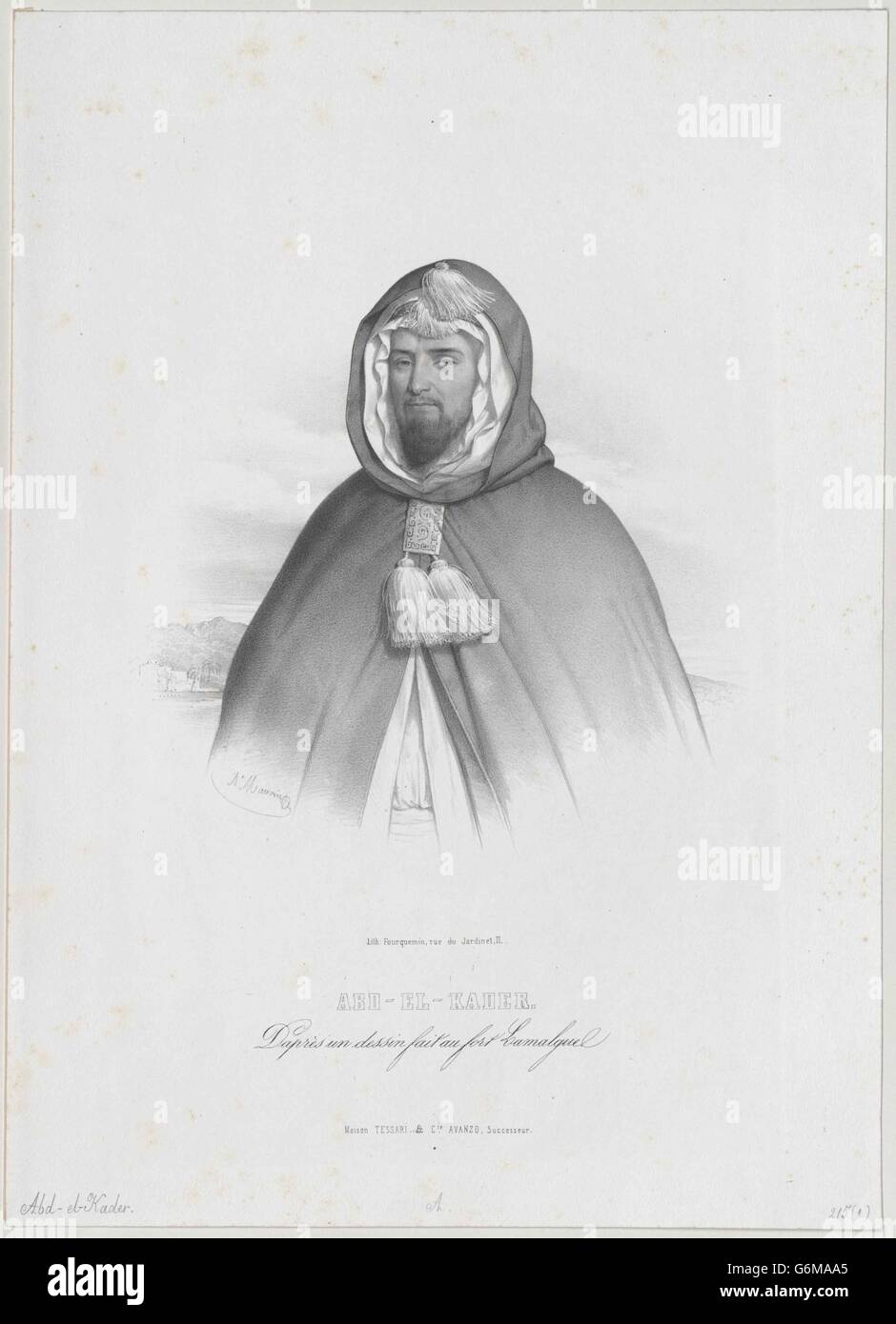 Abd el Kader Stock Photo - Alamy