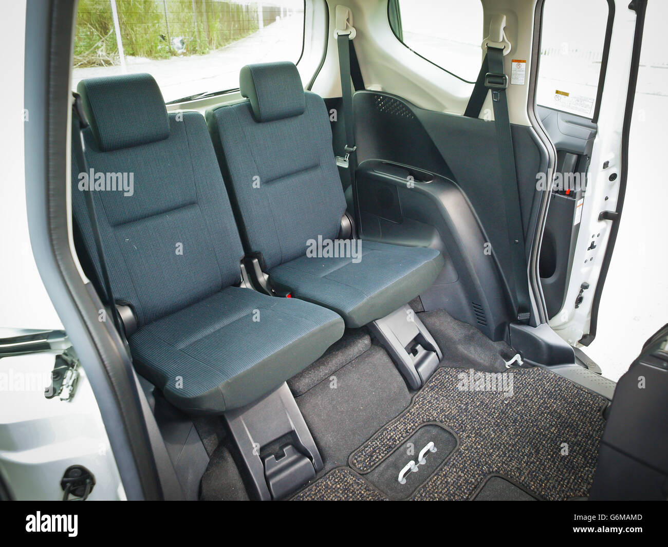 Hong Kong, China Feb 11, 2016 : Toyota SIENTA Hybrid 2016 Trunk on Feb ...
