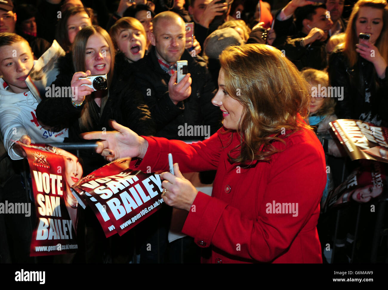 Sam bailey x factor hi-res stock photography and images - Alamy