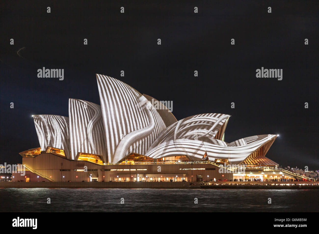 Sydney Opera House during Vivid Sydney 2016 Stock Photo - Alamy