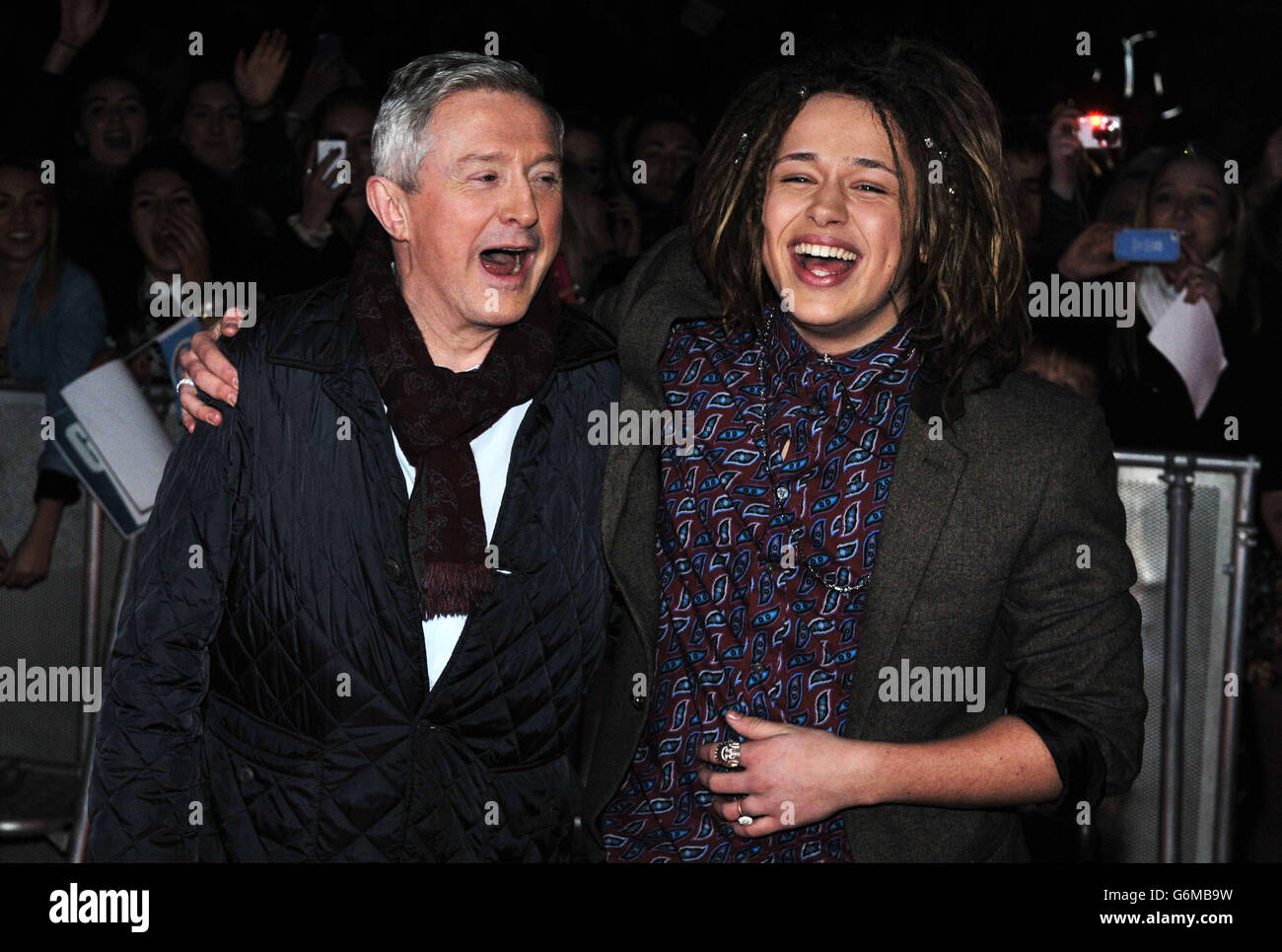 X Factor finalist Luke Friend and his mentor Louis Walsh arrive at The ...