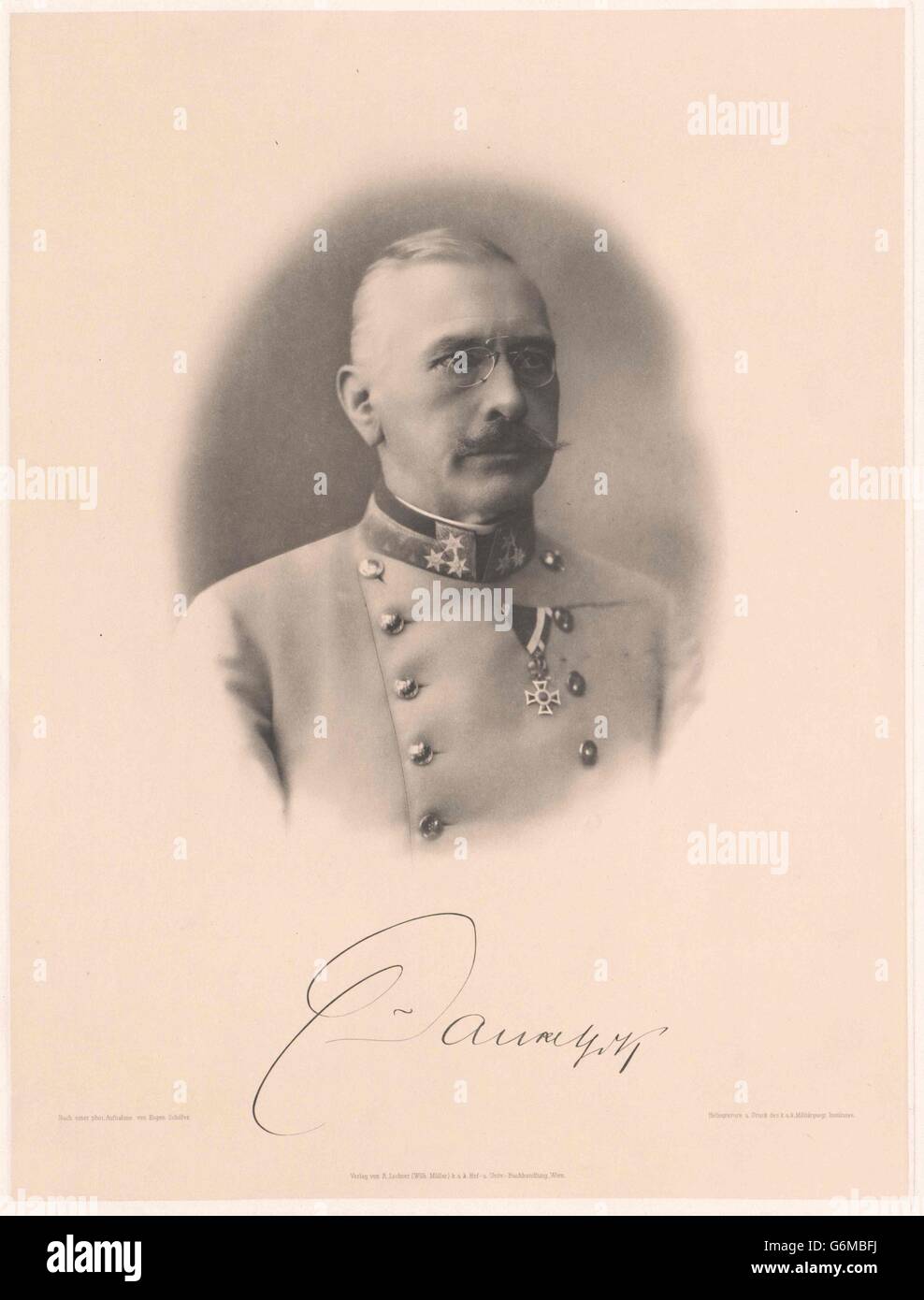Dankl von Krasnik, Viktor Graf Stock Photo - Alamy