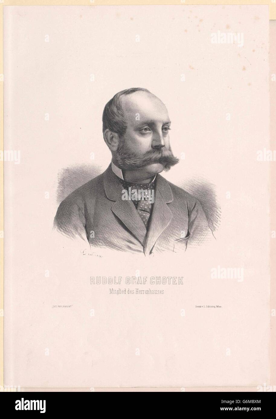 Chotek-Chotkowa, Rudolf Graf Stock Photo - Alamy