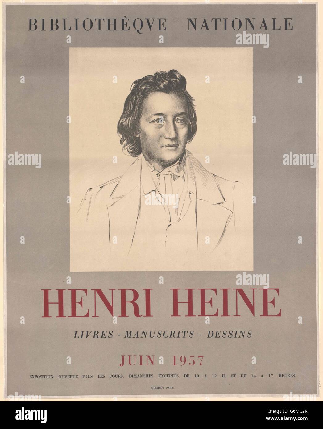 Heinrich heine portrait hi-res stock photography and images - Alamy