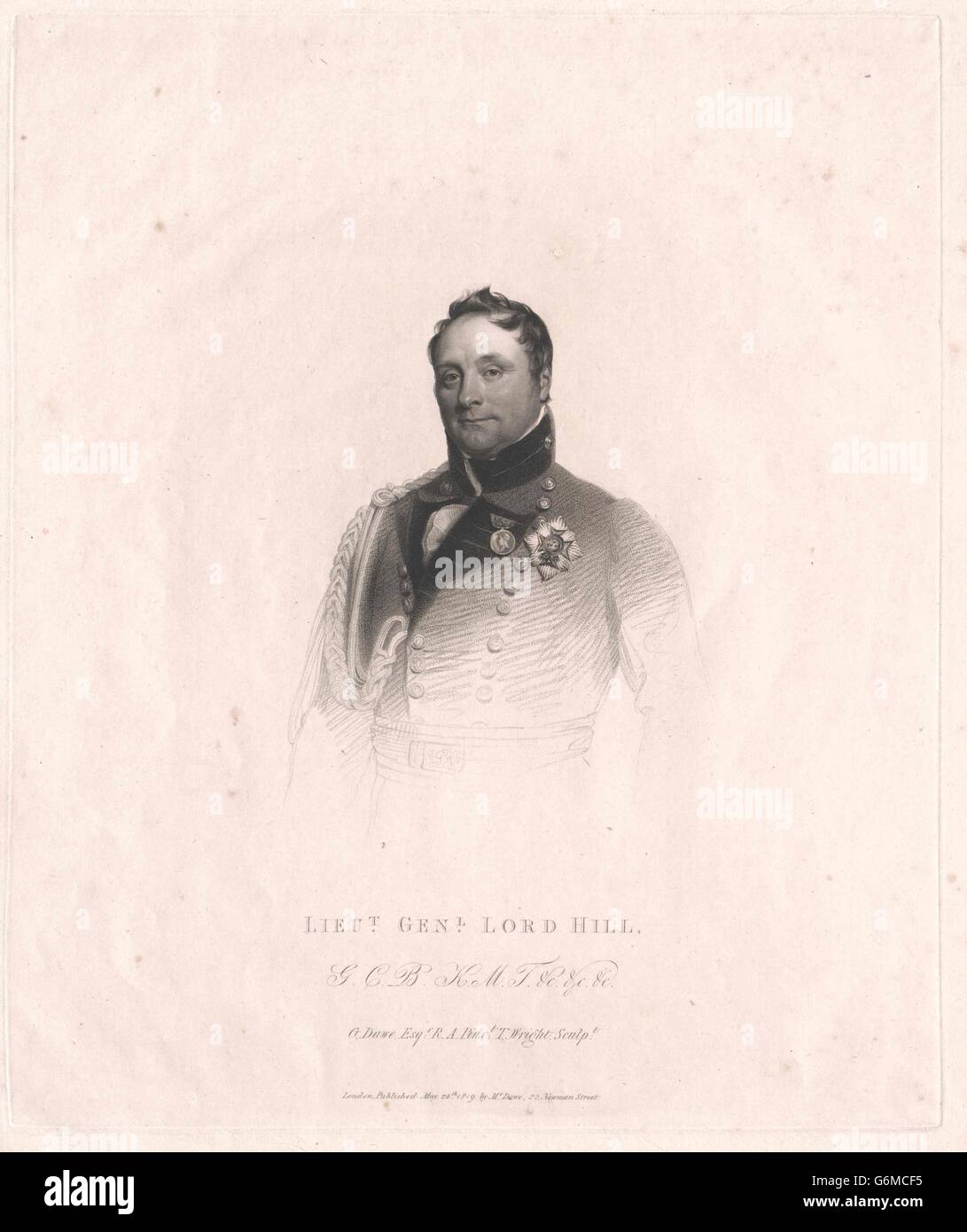 Rowland hill 1st viscount hill hi-res stock photography and images - Alamy