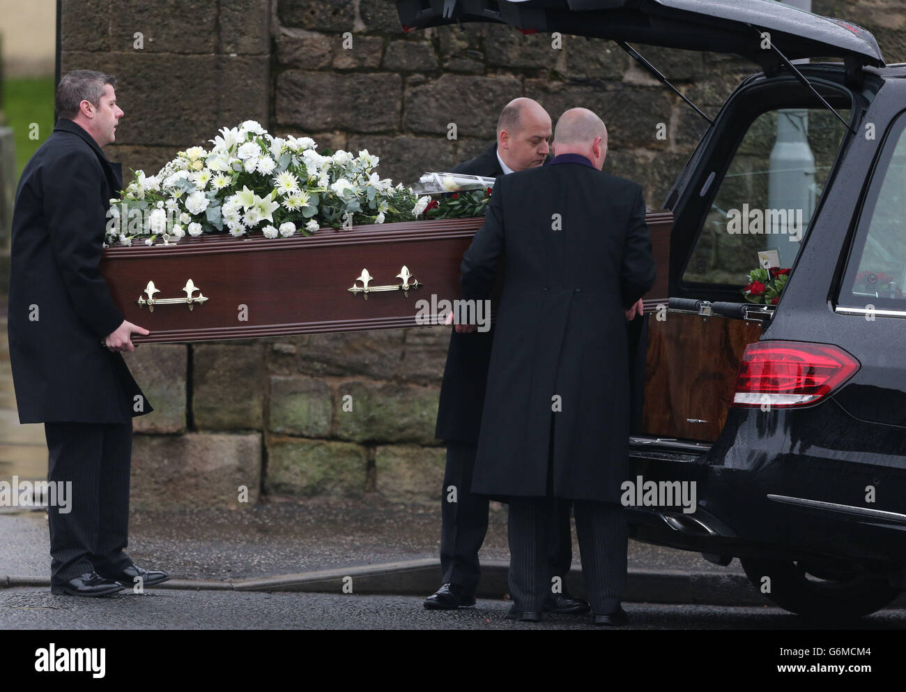 The Funeral Of Colin Gibson High Resolution Stock Photography and ...