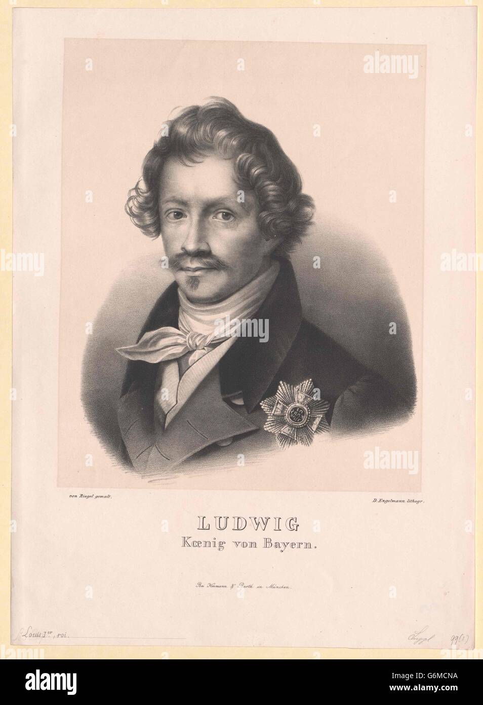 Man as king ludwig of bavaria hi-res stock photography and images - Alamy