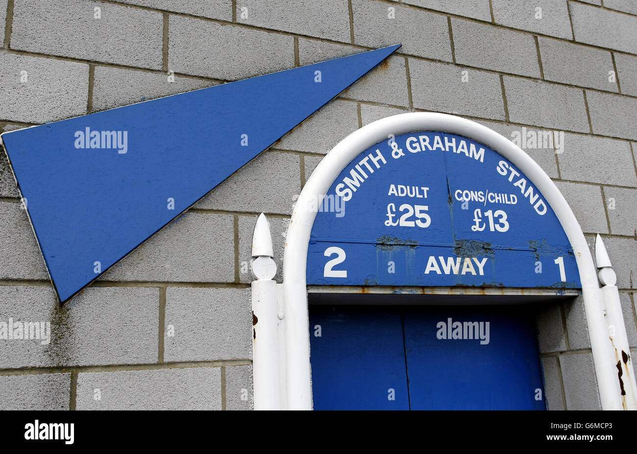 Victoria park hartlepool stadium hi-res stock photography and images ...