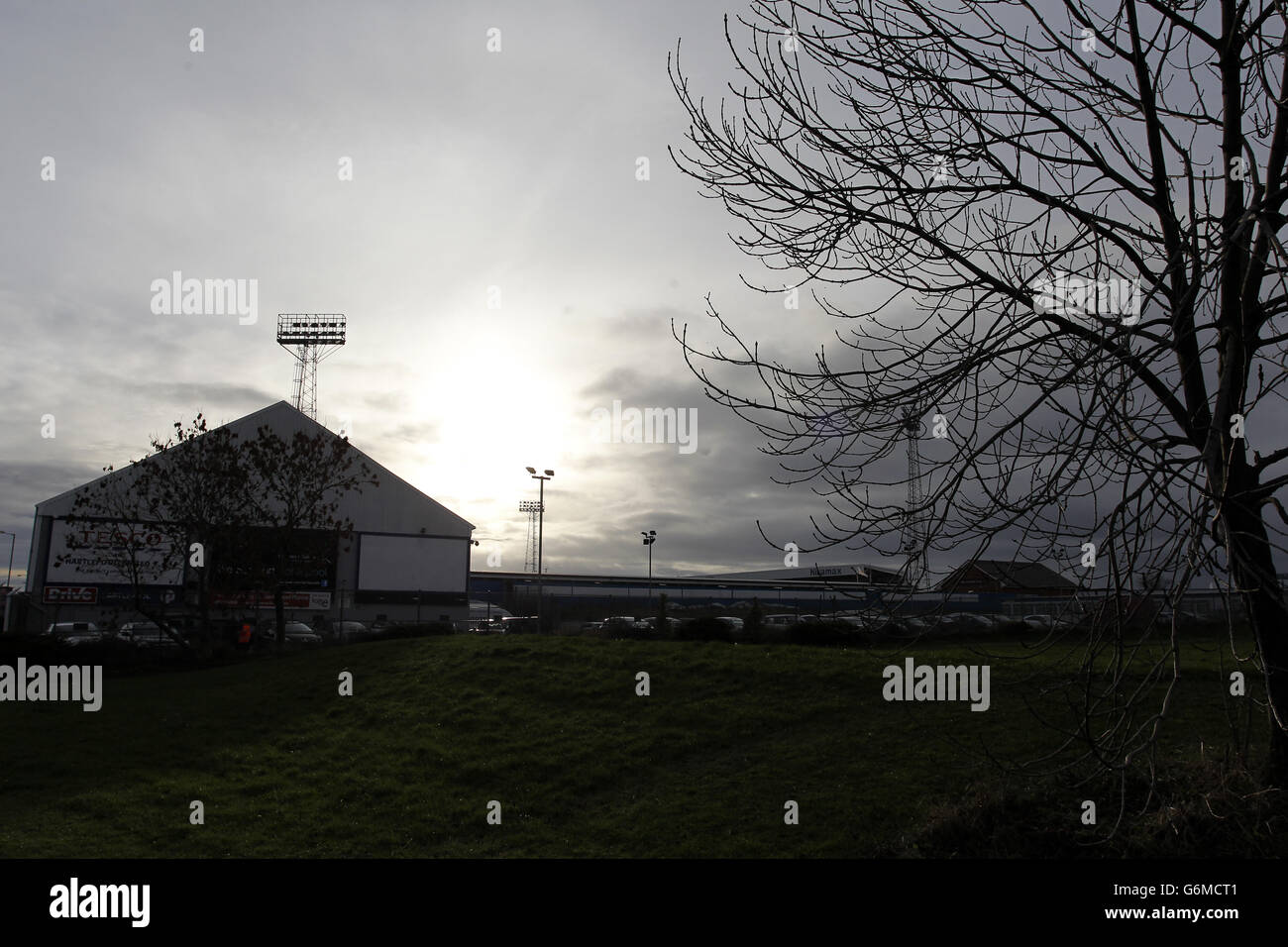 Victoria park hartlepool stadium hi-res stock photography and images ...