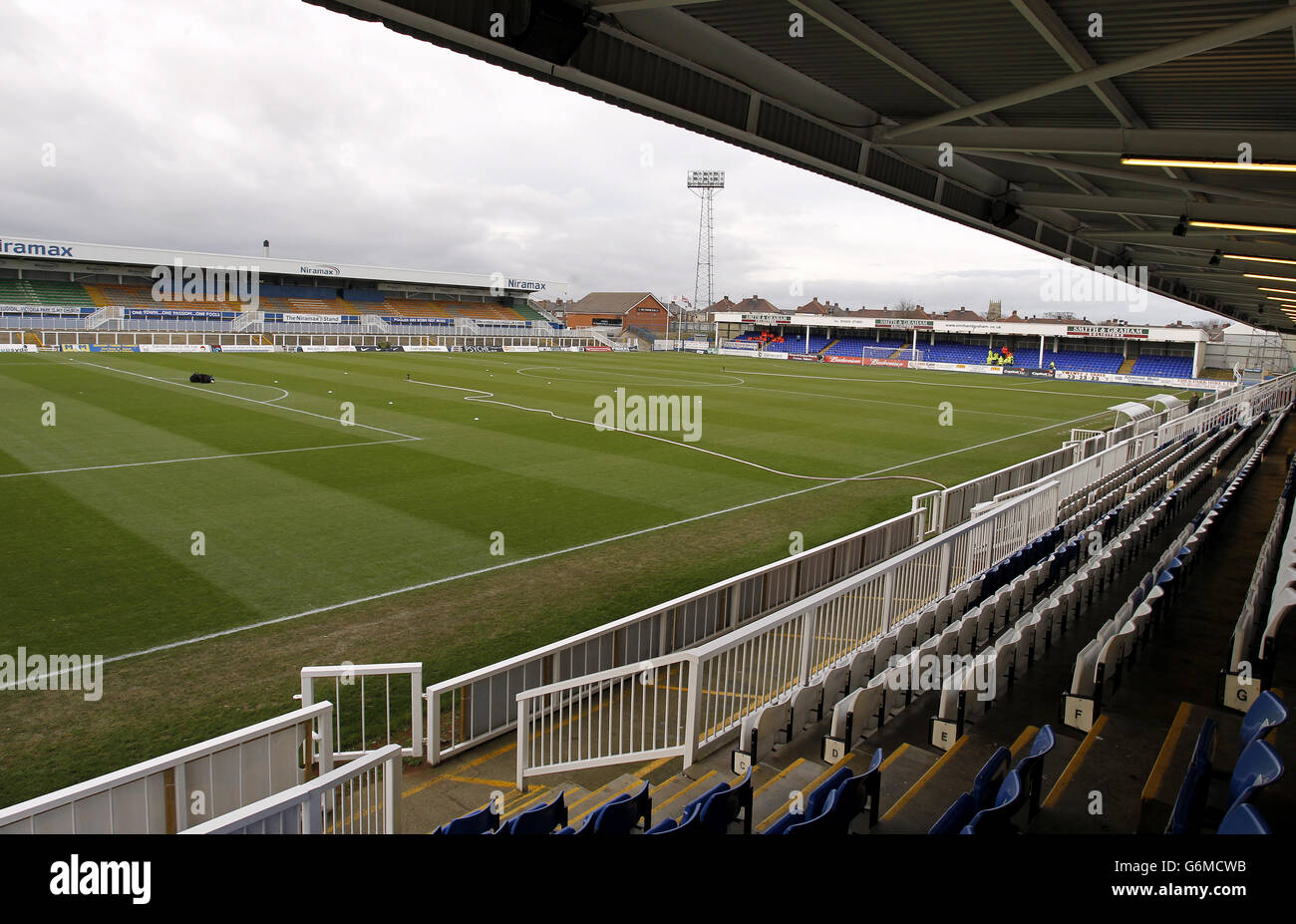 Victoria park hartlepool stadium hi-res stock photography and images ...