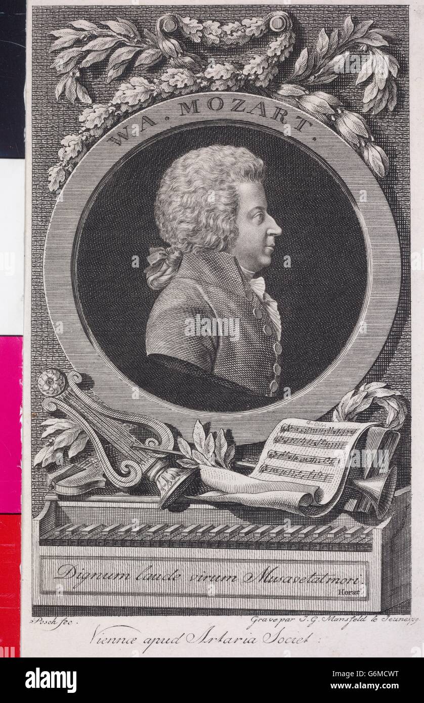 Pictures of mozart wolfgang amadeus hi-res stock photography and images ...