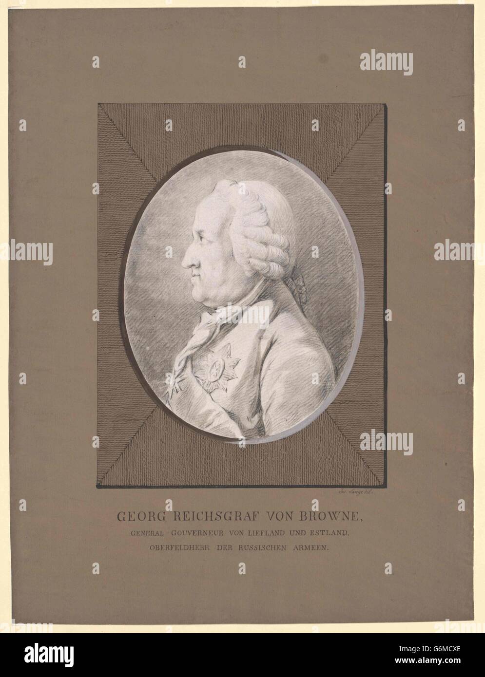 Browne, George Graf Stock Photo - Alamy