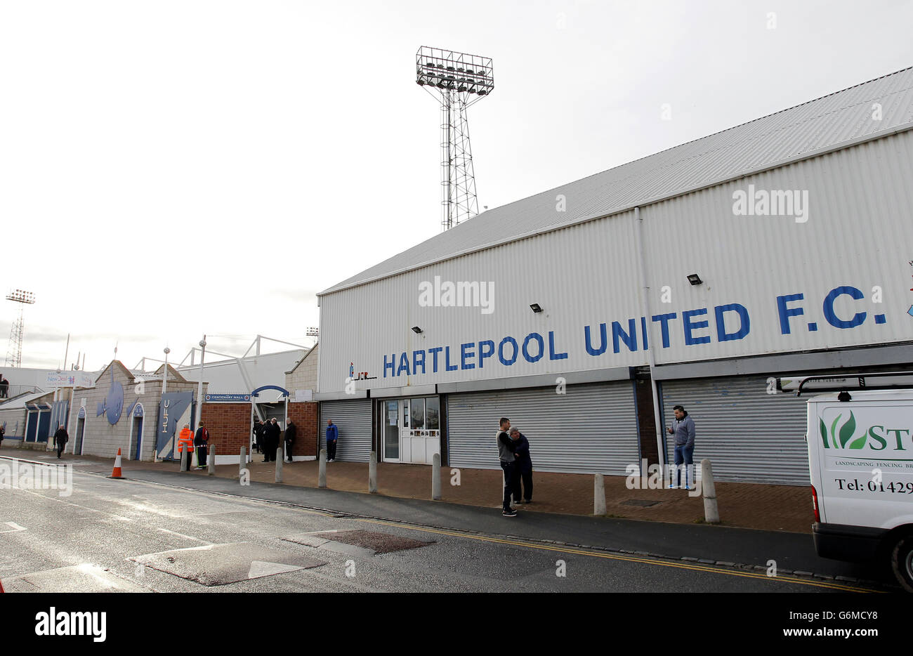Victoria park hartlepool stadium hi-res stock photography and images ...
