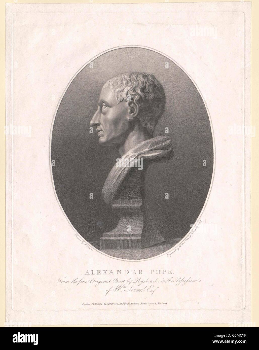 Alexander pope poet hi-res stock photography and images - Alamy