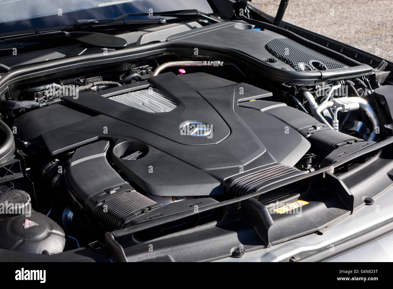 Portuguesa, March 3, 2016 : Mercedes-Benz E-Class 2016 Engine on Match ...