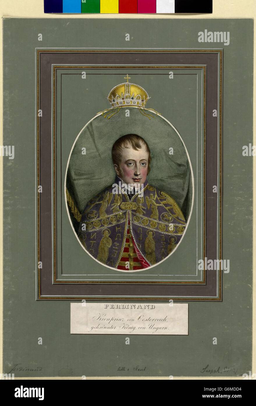 Ferdinand I., Kaiser von Österreich Stock Photo - Alamy