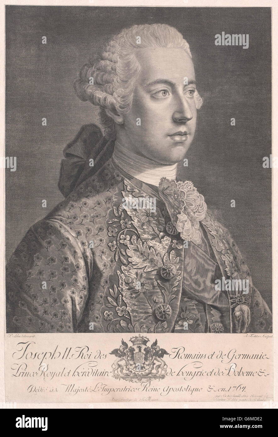 Josef II., römisch-deutscher Kaiser Stock Photo - Alamy