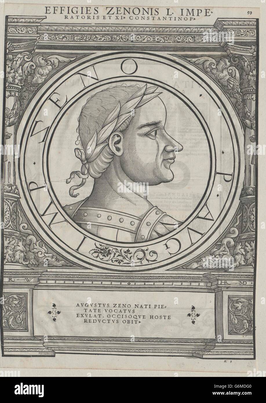 Emperor zeno hi-res stock photography and images - Alamy