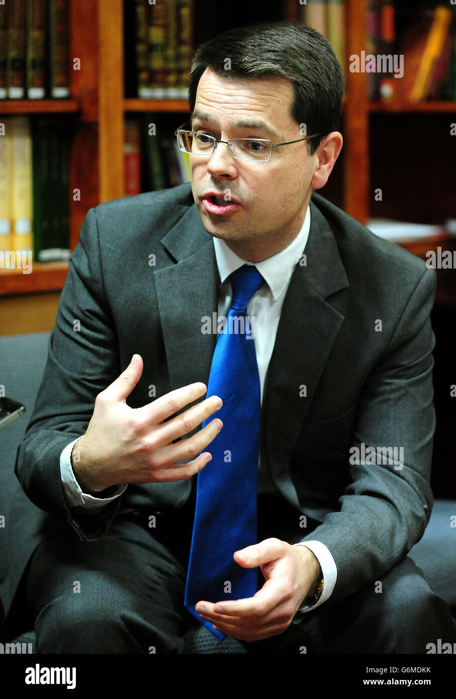 Security minister visits Birmingham mosque Stock Photo - Alamy