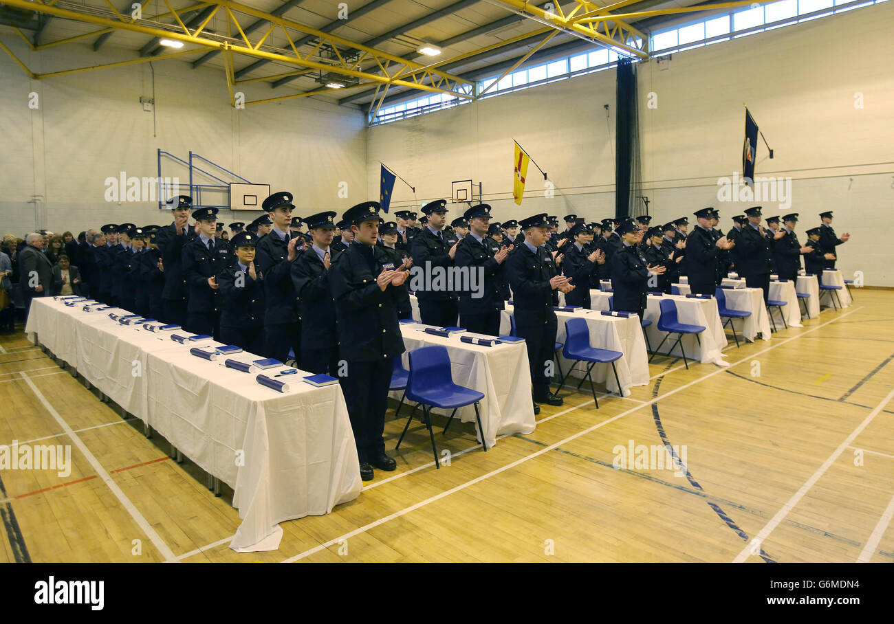 Garda Reserve graduation Stock Photo - Alamy