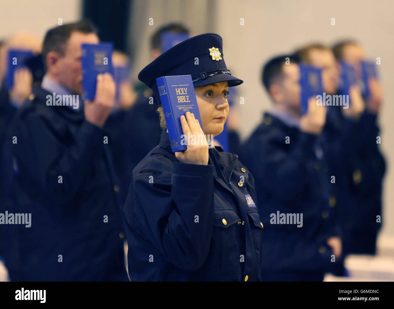 Garda Reserve graduation Stock Photo - Alamy
