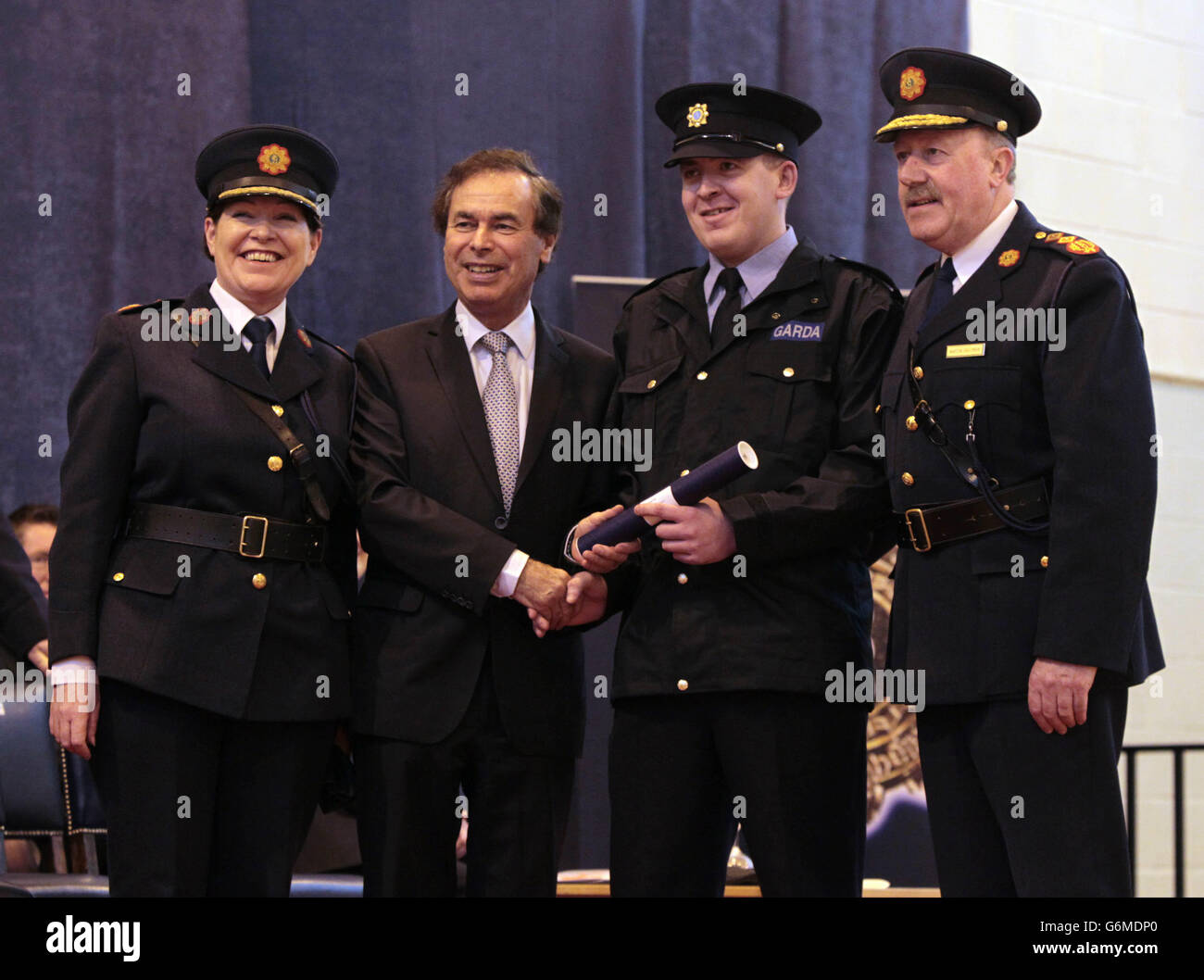 Garda Reserve graduation Stock Photo - Alamy