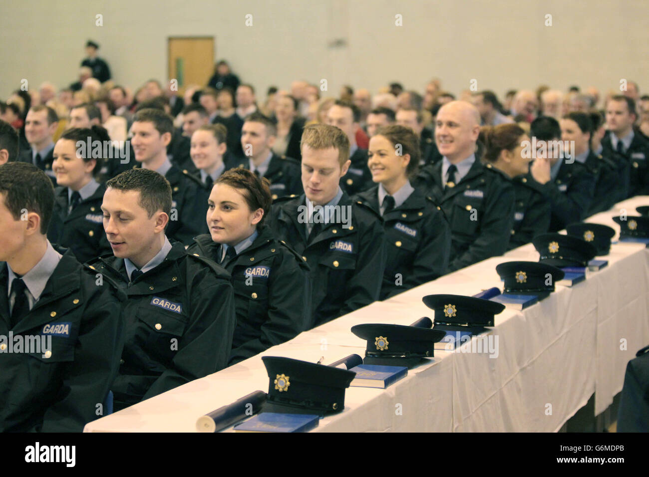Garda Reserve graduation Stock Photo - Alamy