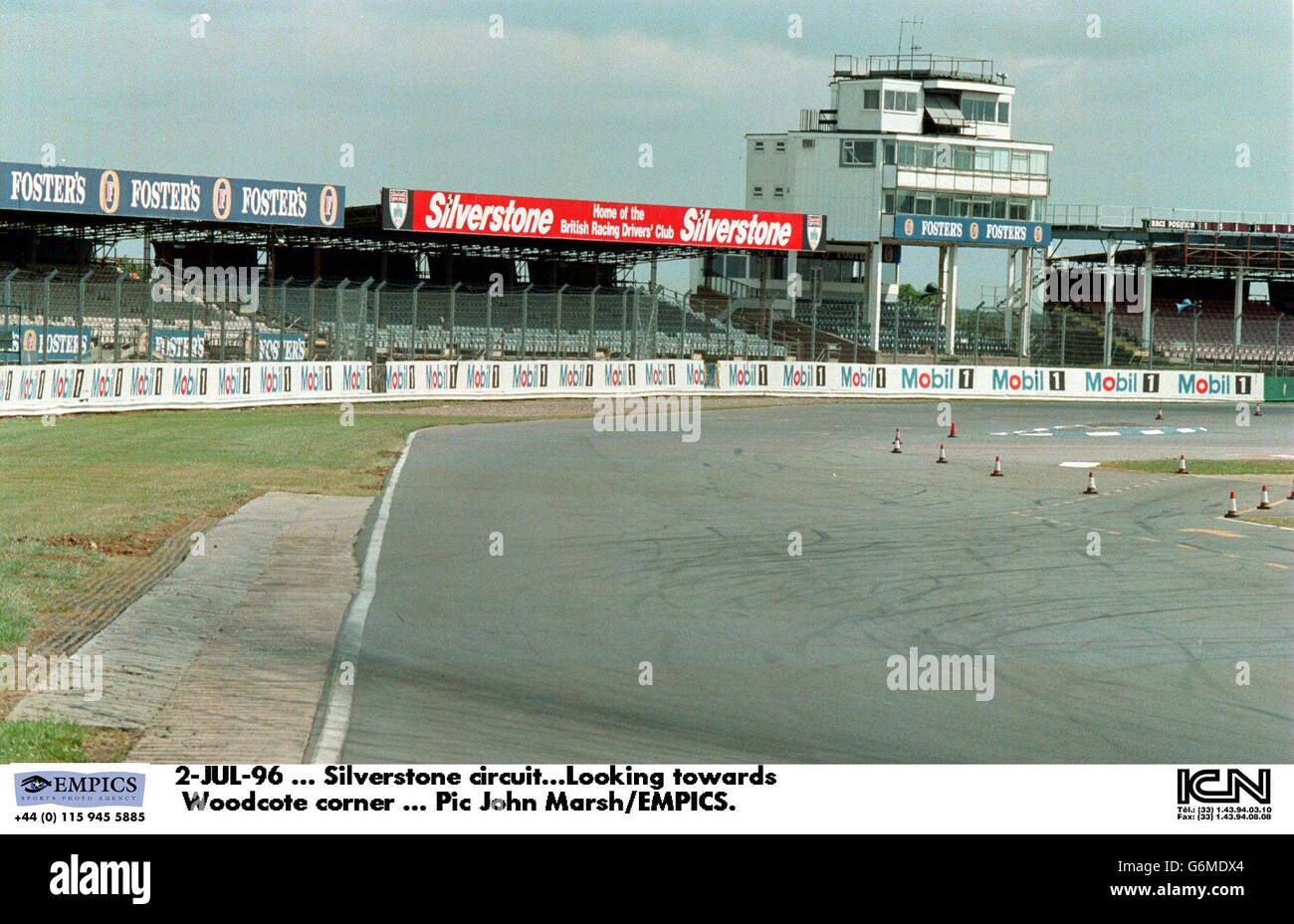 Motor Racing ... Silverstone Circuit Stock Photo - Alamy