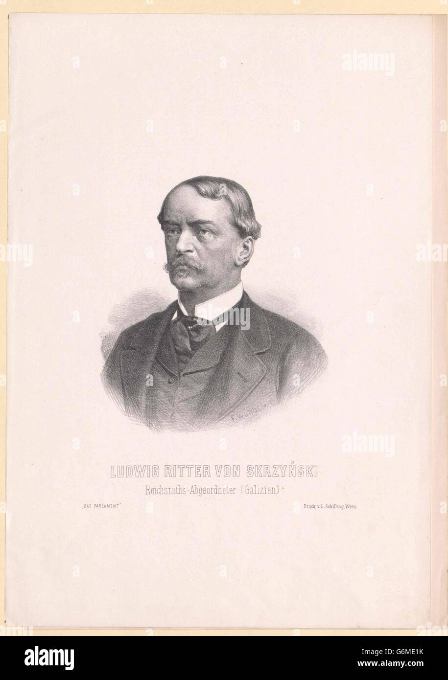 Skrzynski, Ludwig Ritter Stock Photo - Alamy
