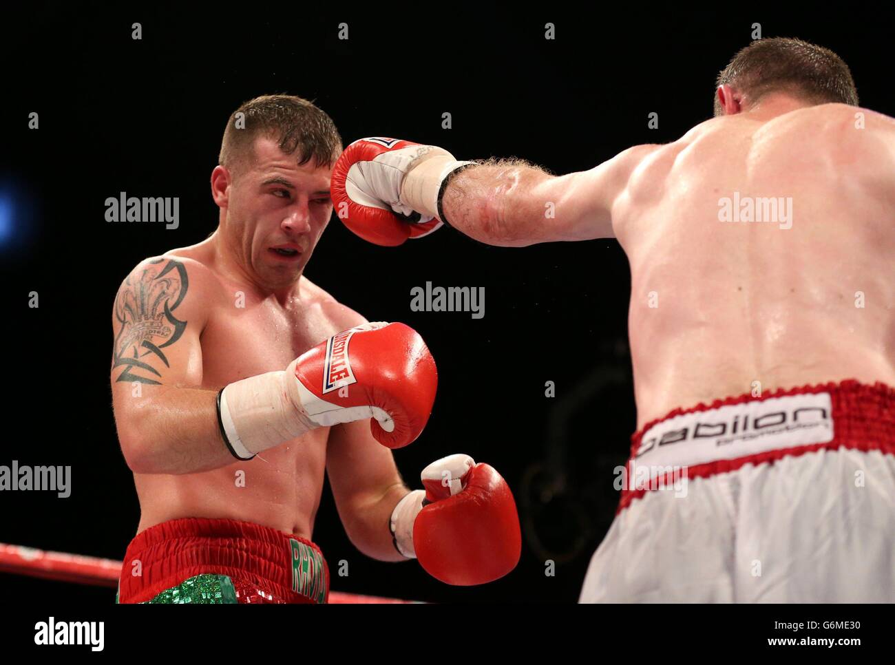 Boxing - First Direct Arena - Leeds. Wales' Lewis Rees in action ...