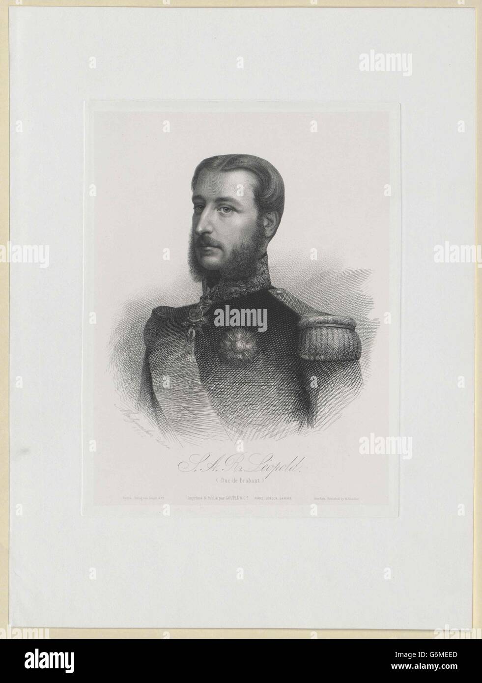 King leopold ii portrait hi-res stock photography and images - Alamy
