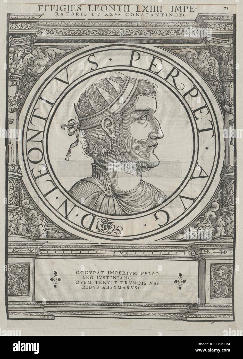 Emperor leontios hi-res stock photography and images - Alamy