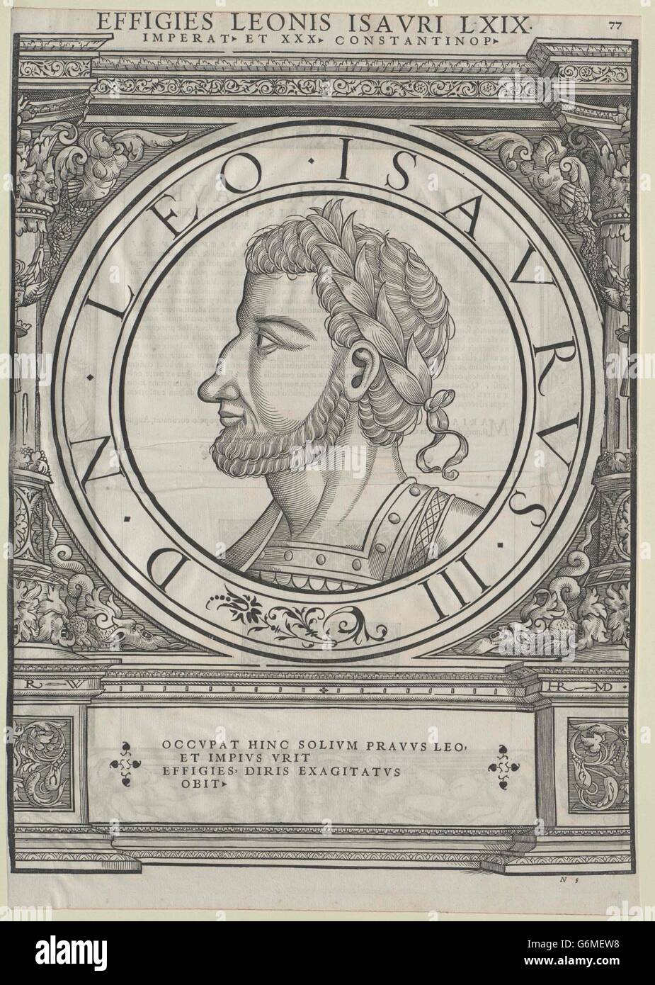 Leo iii, emperor hi-res stock photography and images - Alamy