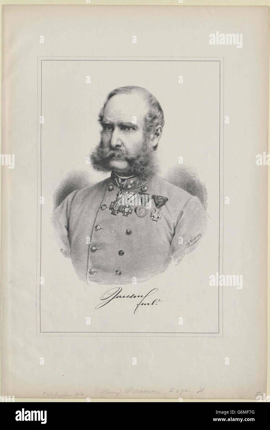 Isaacson-Newfort, Henry Freiherr Stock Photo - Alamy