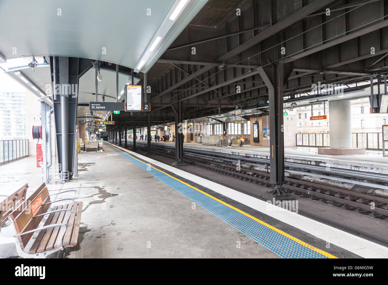 Circular Quay railway station, Sydney Stock Photo - Alamy
